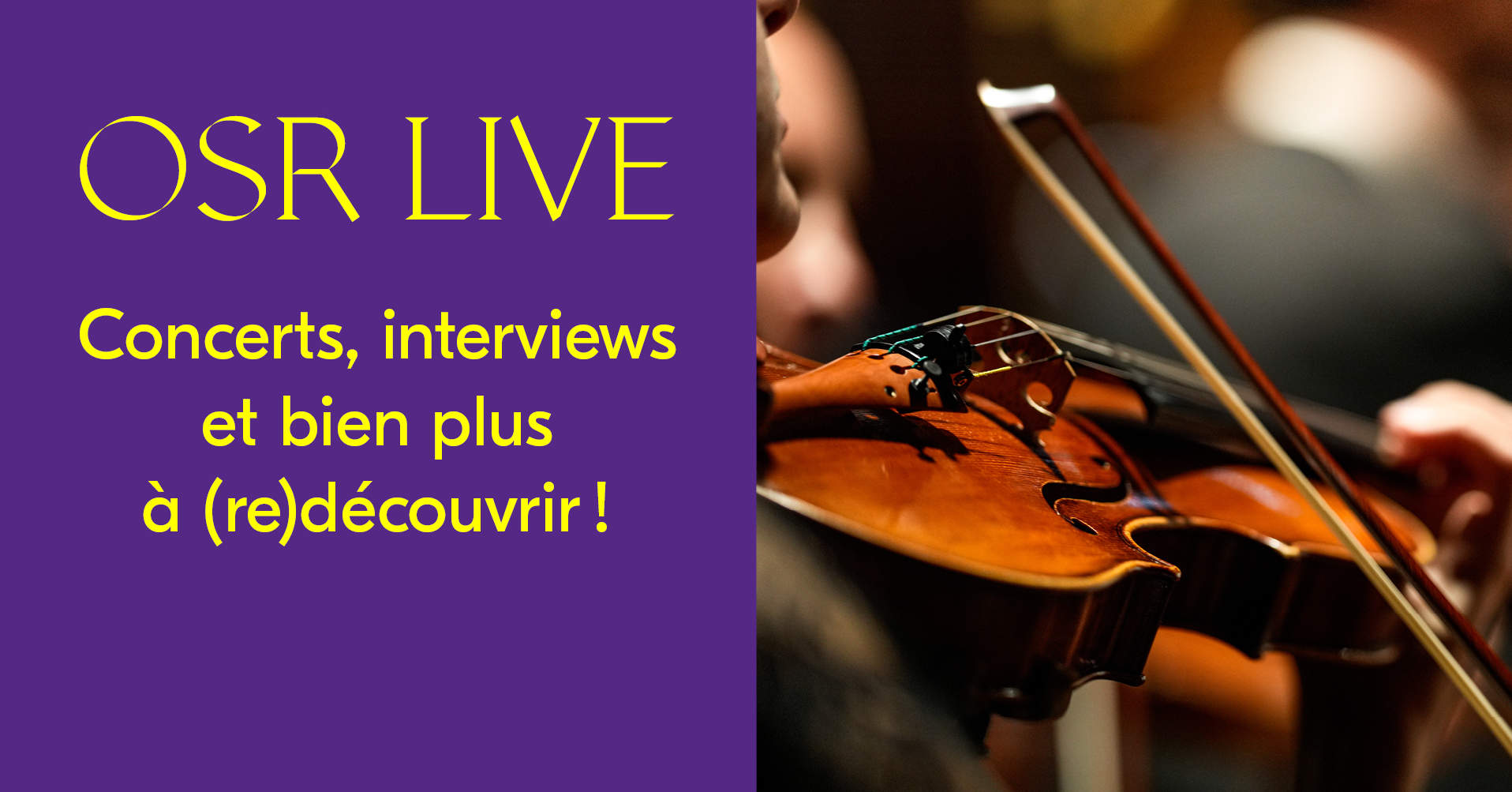 OSR Live | Rediffusion des derniers concerts de l'OSR | OSR - Orchestre ...